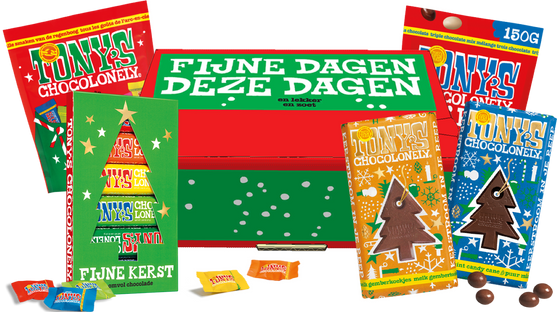 Kerst Chocolade – Tony’s Chocolonely NL