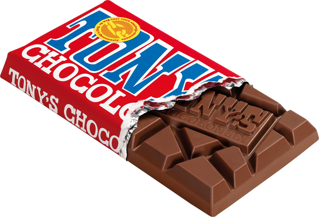 melk chocolade reep - 180 gram – Tony’s Chocolonely NL