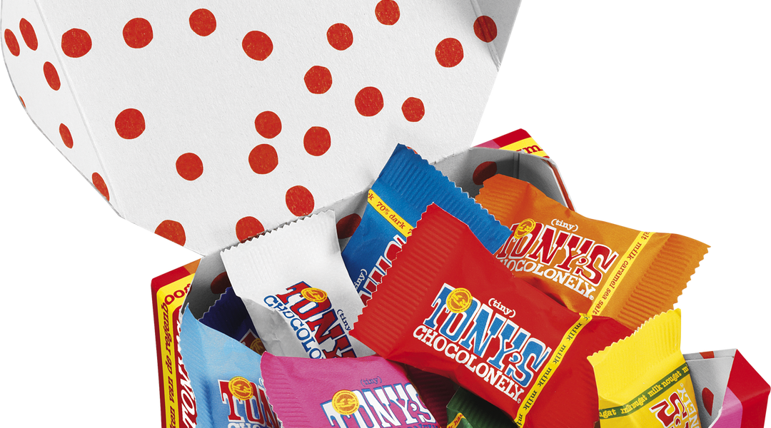 Tiny Tony’s gifting box – Tony’s Chocolonely NL