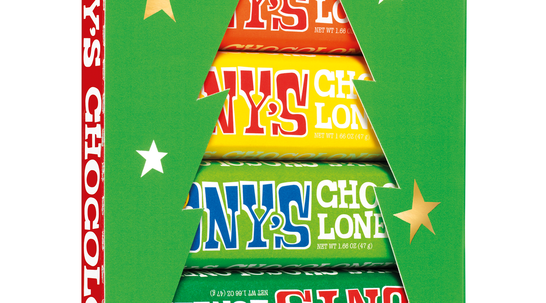 Kerst chocolade proeverijtje - 6 mini chocolade repen – Tony’s ...