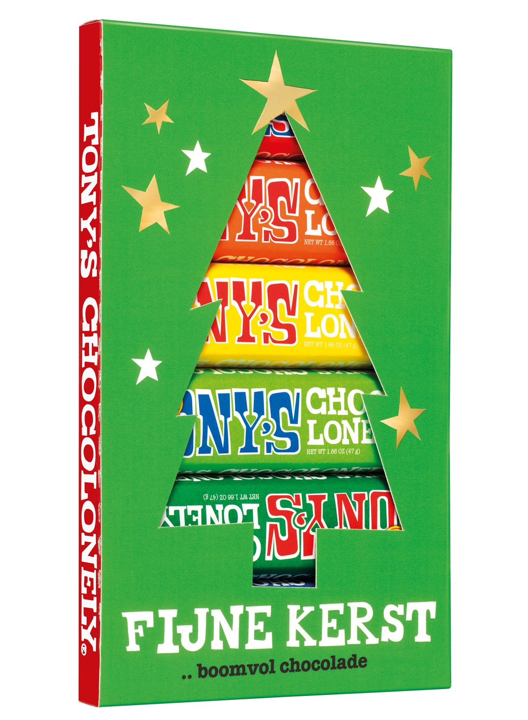 Kerst chocolade proeverijtje - 6 mini chocolade repen – Tony’s ...